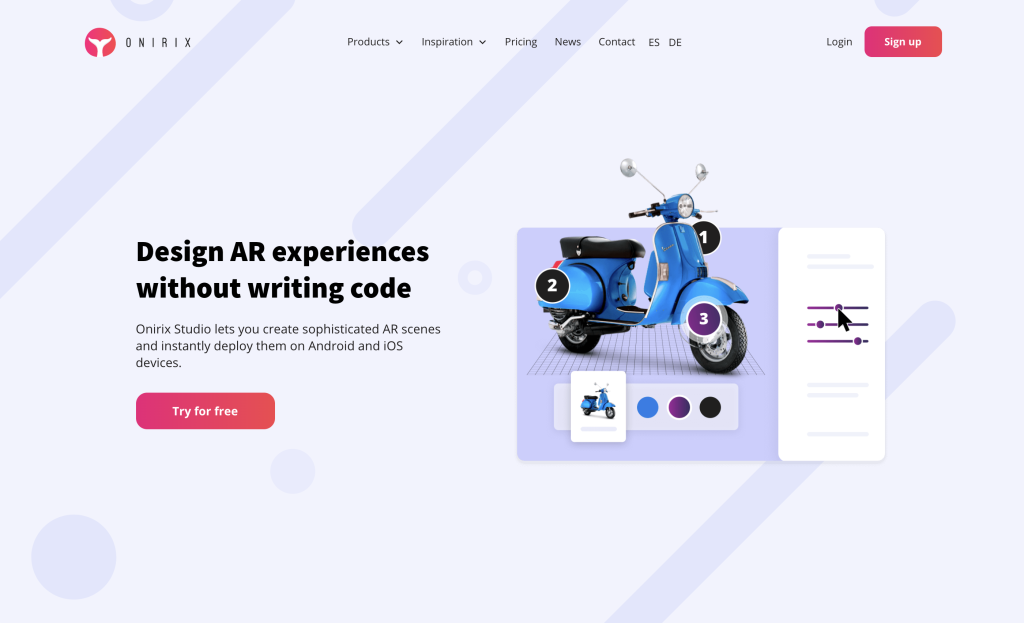 Creative Studio - Onirix