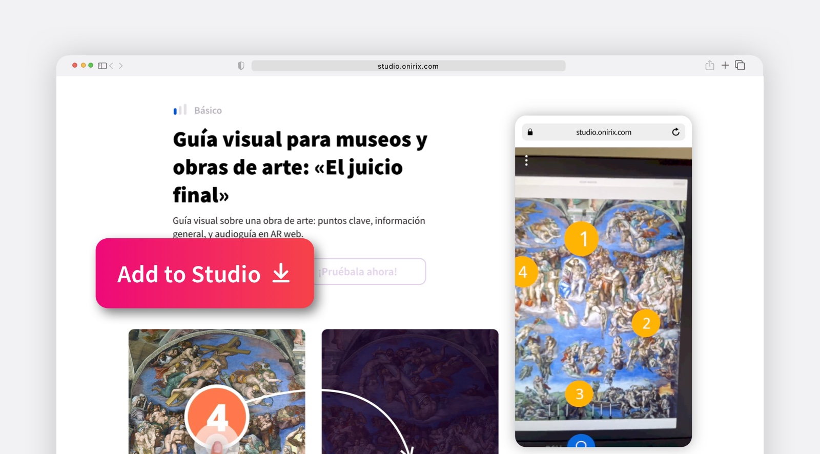 Image tracking en Web AR: qué es y cómo utilizarlo - Onirix
