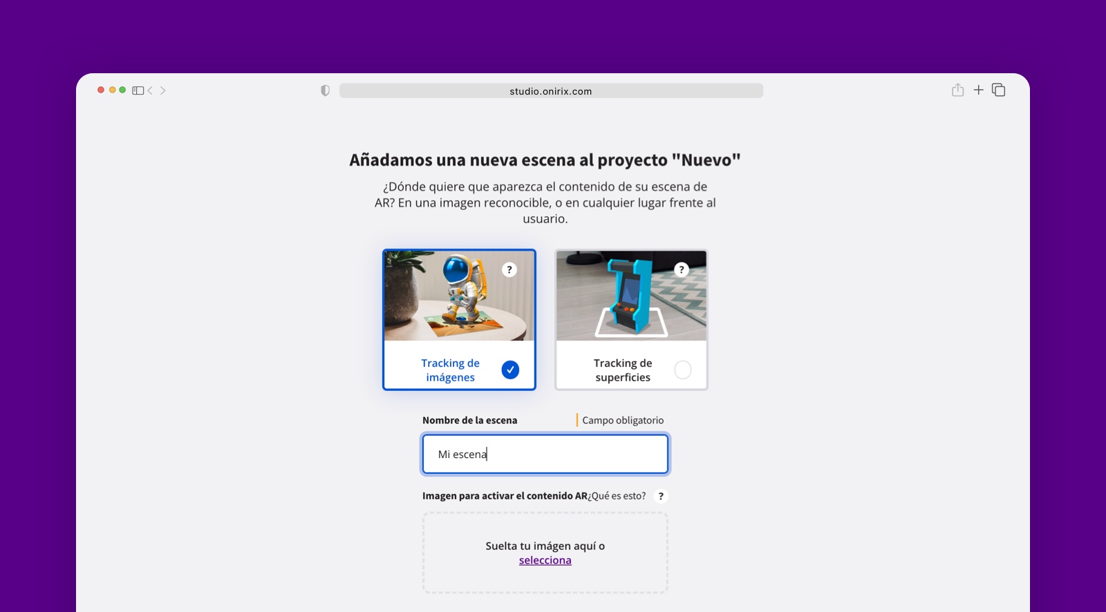 Image tracking en Web AR: qué es y cómo utilizarlo - Onirix