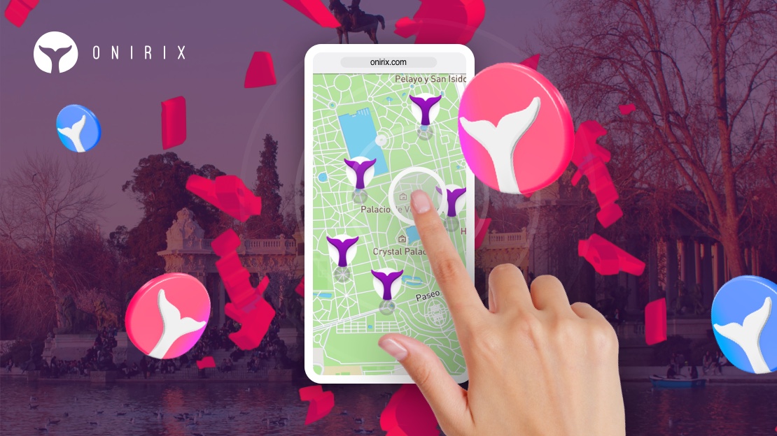 Onirix Treasure hunt with map locations - Onirix