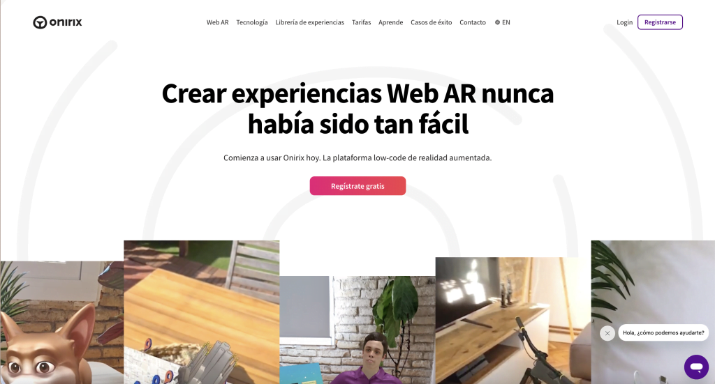 Onirix ©️ Create professional Web AR experiences in a simple way